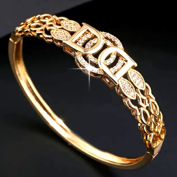 Jewelry | Designer Inspired Gold Bracelet | Poshmark
